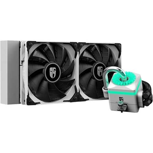 GamerStorm Capital 240X White RGB I 240mm AIO Liquid Cooler