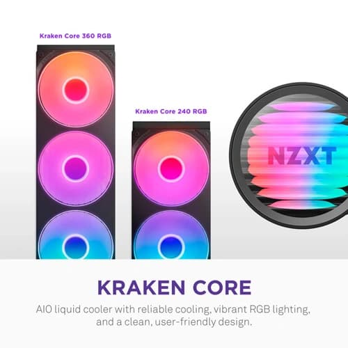 Buy Nzxt Kraken Core 360mm RGB AIO Cooler