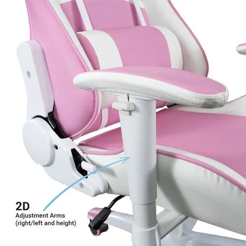 Ant Esports Gaming Chair| 9077-White-Pink