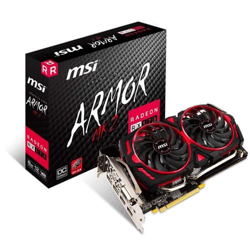 Buy msi rx 570 8g armor mk2 oc at Best Price in India www.mdcomputers.in
