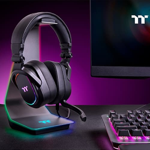 Thermaltake Argent HS1 | RGB Headset Stand (Space Grey)