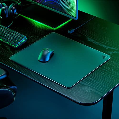 Razer Atlas Black | Tempered Glass Gaming Mouse Pad