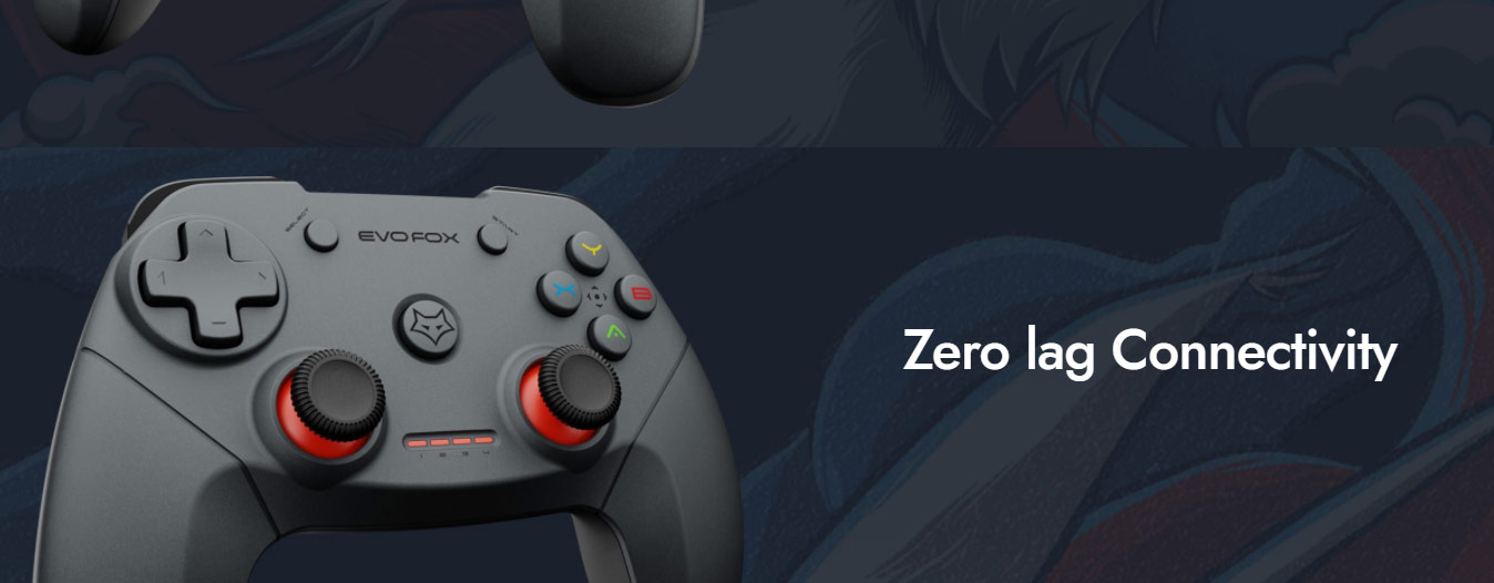 Amkette Evo Fox Elite Pro | Wireless PC Gamepad