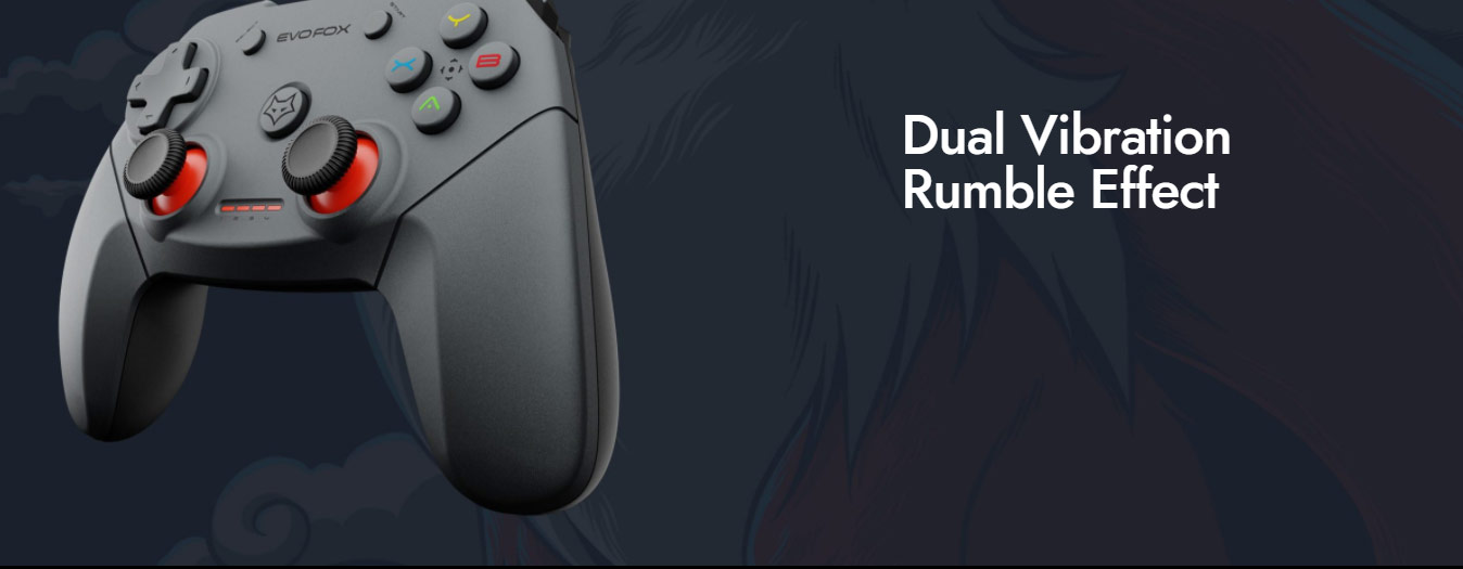 Amkette Evo Fox Elite Pro | Wireless PC Gamepad