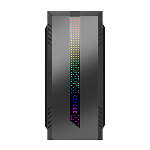 Circle Glare 3.0 with SMPS C-DOT Variant Black Cabinet