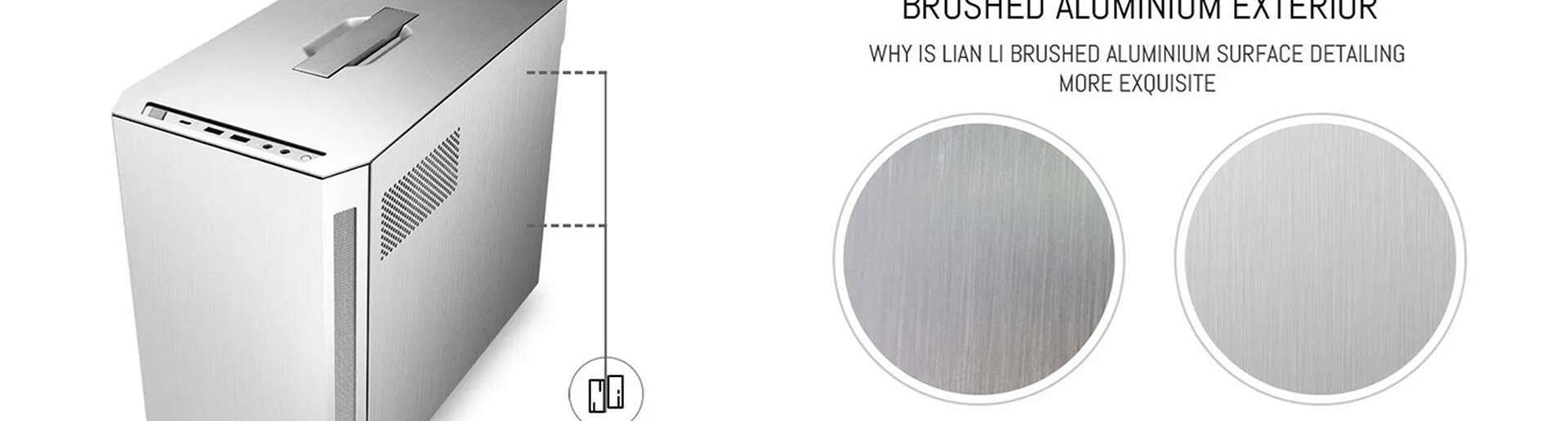 Lian Li TU150 Cabinet (Silver) - Computech Store