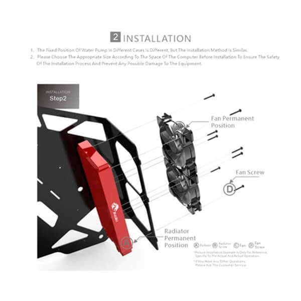 Bykski RC Series 240 x 60mm Radiator | CR-RD240RC-TK60-V2