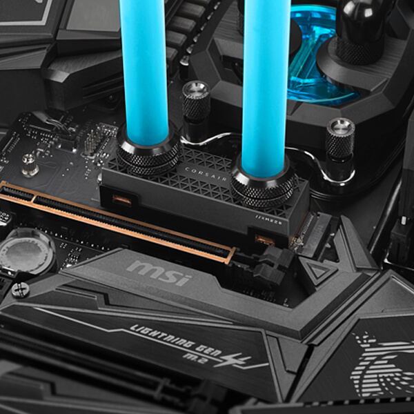 Corsair Hydro X XM2 | M.2 SSD Water Block (2280) | Black