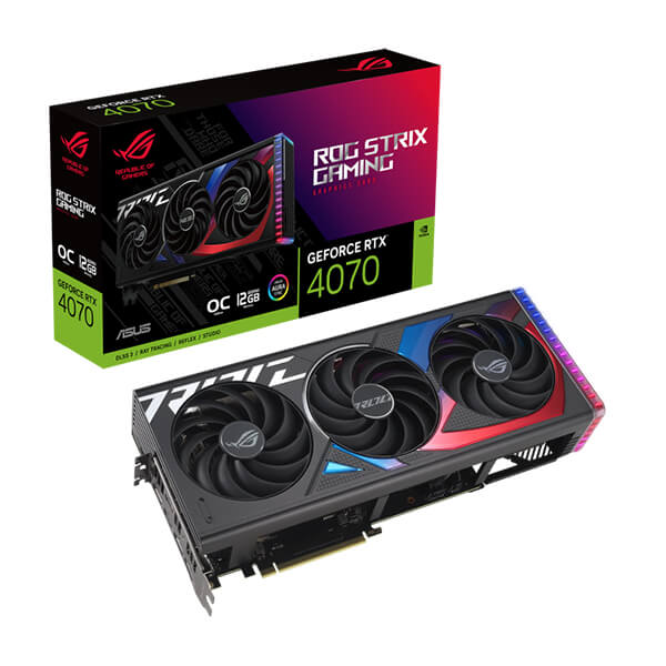 Asus ROG Strix GeForce RTX 4070 OC Edition 12GB GPU