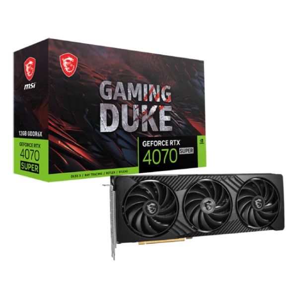 Buy MSI RTX 4070 Super 12GB Gaming Duke 3X GDDR6X GPU