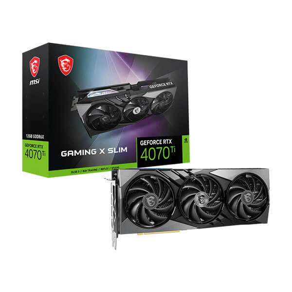 MSI RTX 4070 Ti Gaming X Slim 12GB GPU