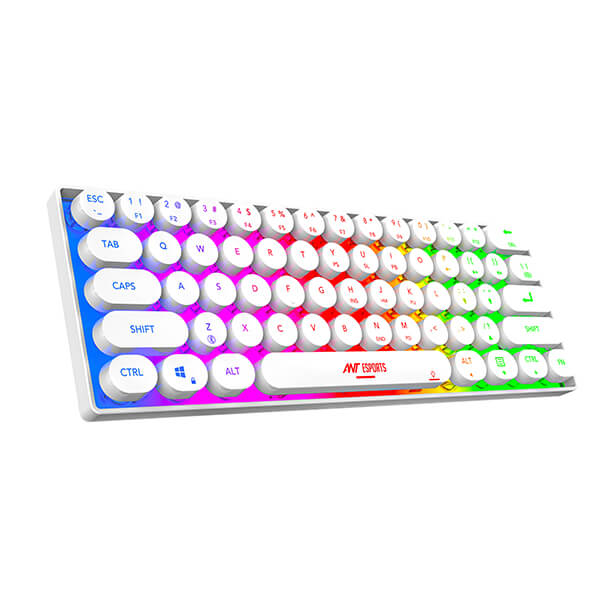 Ant Esports MK1500 Mini Retro Wireless Gaming Keyboard