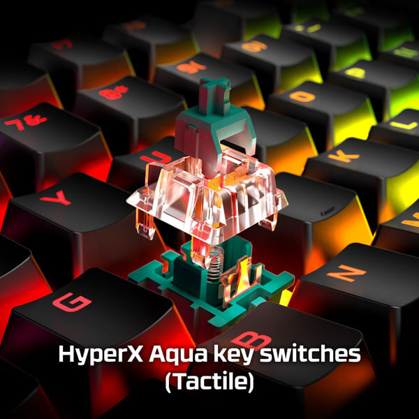 HyperX Alloy Origins (Aqua Switches) Mechanical Gaming Keyboard