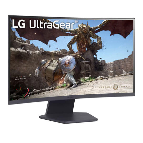 Buy LG UltraGear 27GS60QC-B Curved Gaming Monitor, Best Price