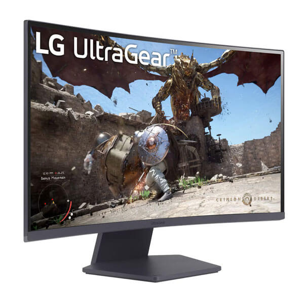 Buy LG UltraGear 27GS60QC-B Curved Gaming Monitor, Best Price