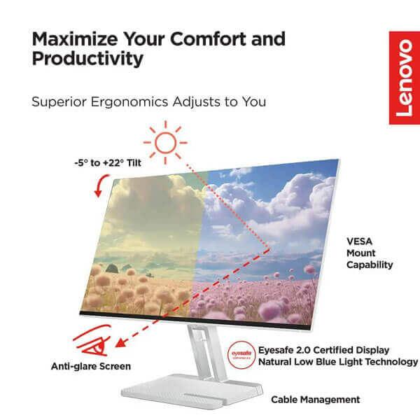 Buy Lenovo L24i-4A Monitor, Best Price