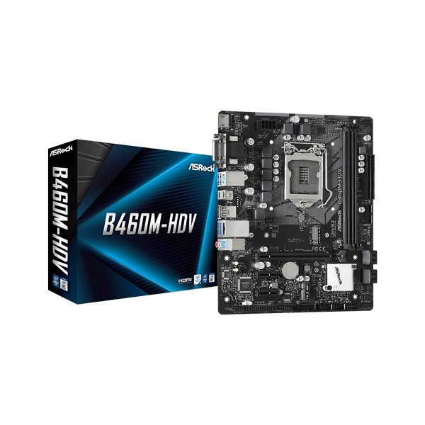 ASRock B460M-HDV | LGA 1200 | M-ATX Form Factor - Motherboard