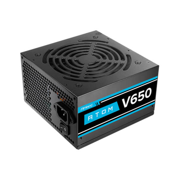 Buy Antec Atom V650 V2 650 Watt SMPS at best price - Mdcomputers.in