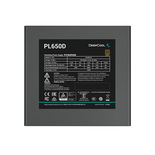 Buy DeepCool PL650D ATX 3.0 SMPS| mdcomputers