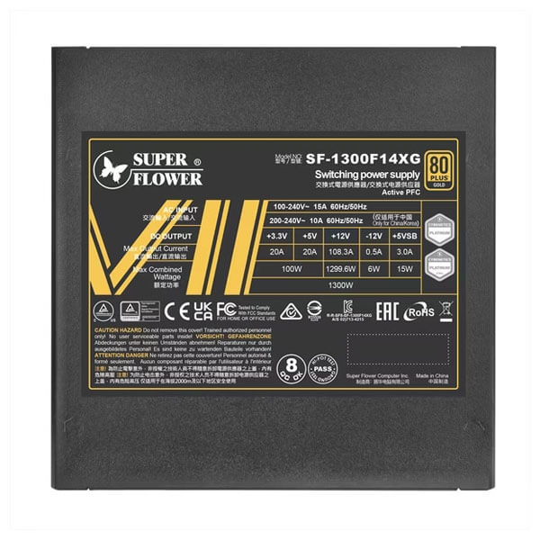 Buy Super Flower Leadex VII XG 1300W ATX 3.0 SMPS